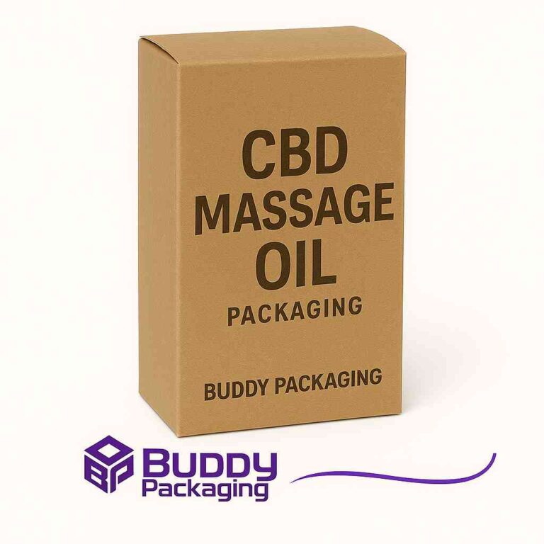 CBD Massage Oil Packaging UK – Custom Printed Boxes