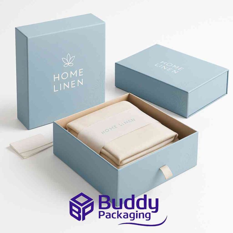 Bed Sheet Packaging UK | Custom Boxes
