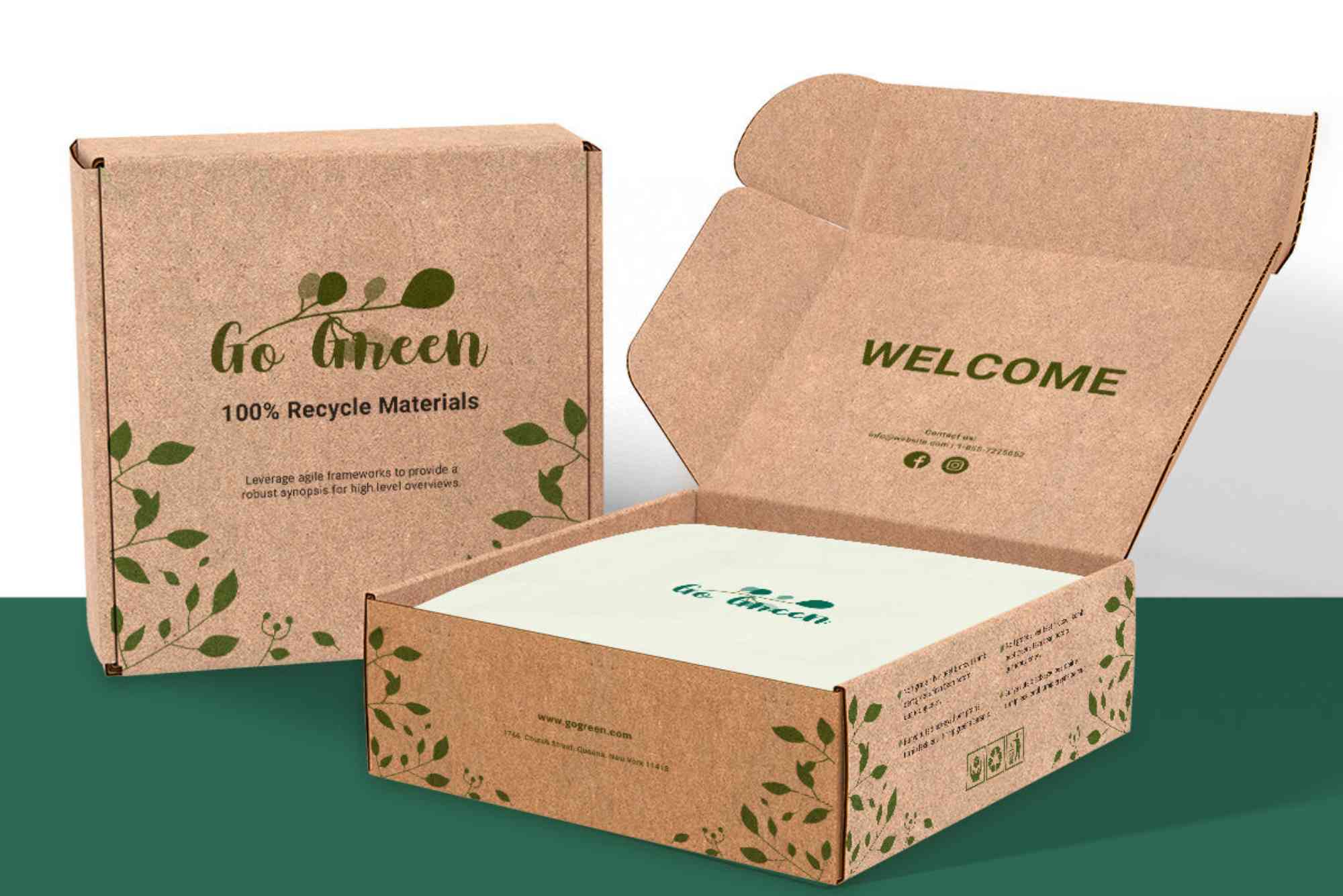 How Custom Kraft Boxes Enhance Branding & Sustainability