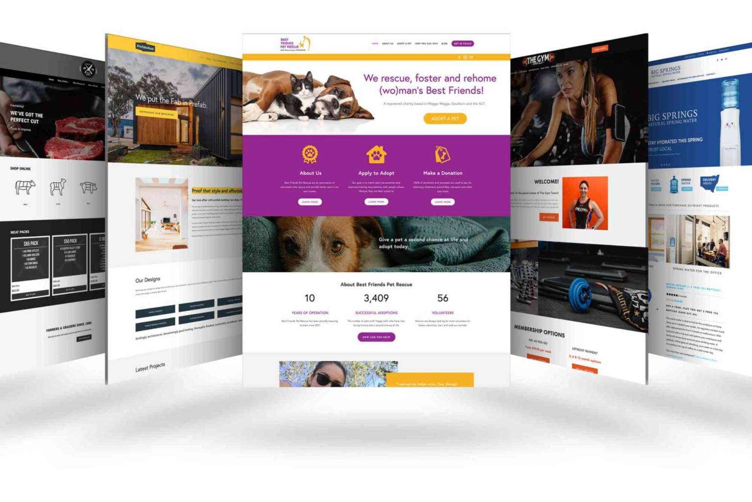 Logo and Website Design Package | Orange Theory Mountain View