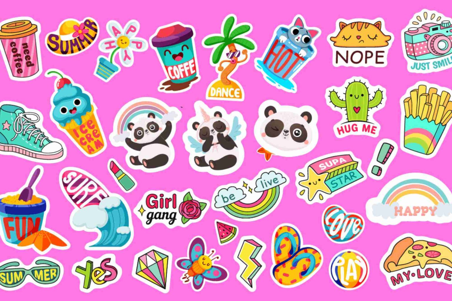 Adorable Sticker Design Cute Ideas & Inspiration